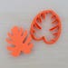 Tropical Leaf Fondant Cutter With Plunger 100 363 - Etsy