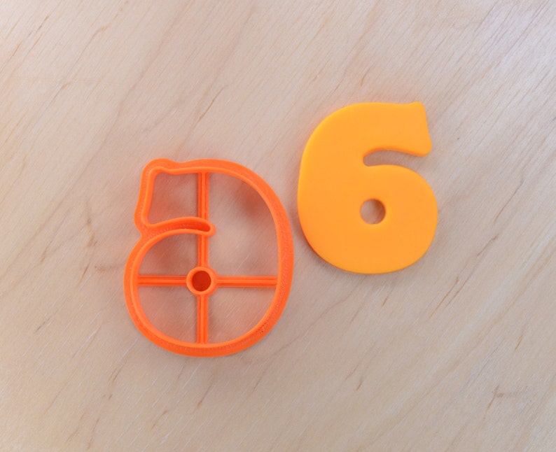 Joyous Number Six & Number Nine Cookie Cutter 167 - Etsy