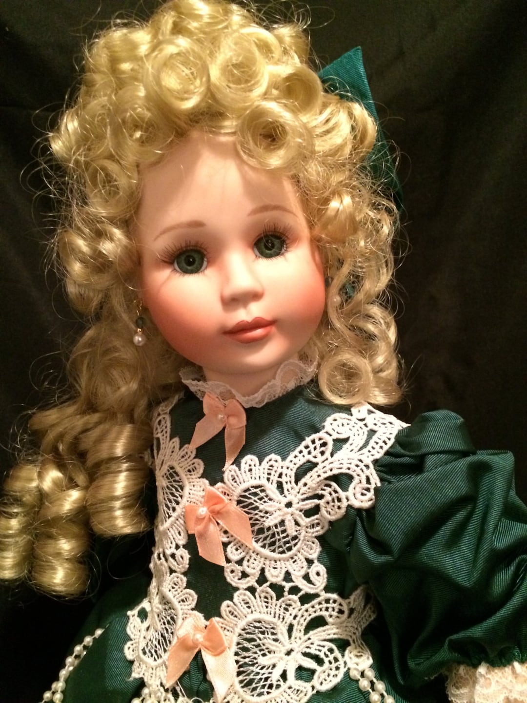 19 Franklin Heirloom Mint Collection Porcelain Doll - Etsy