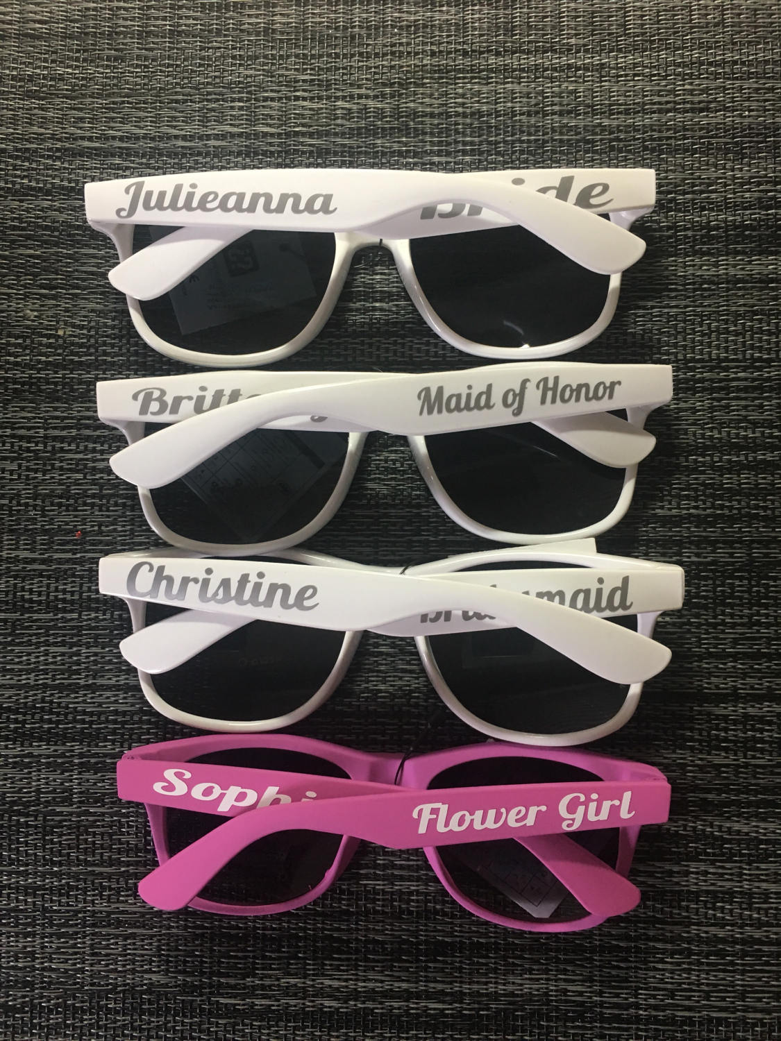 Custom Personalized Sunglasses Lots Of Color Options Fun Etsy