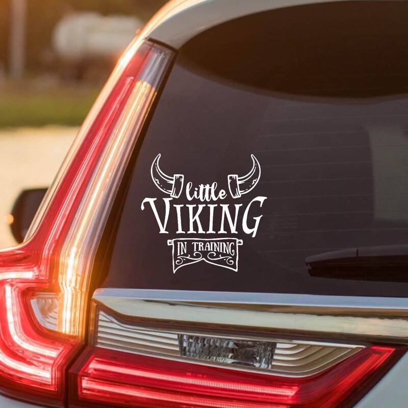 Viking Window Vinyl Decal - Etsy UK