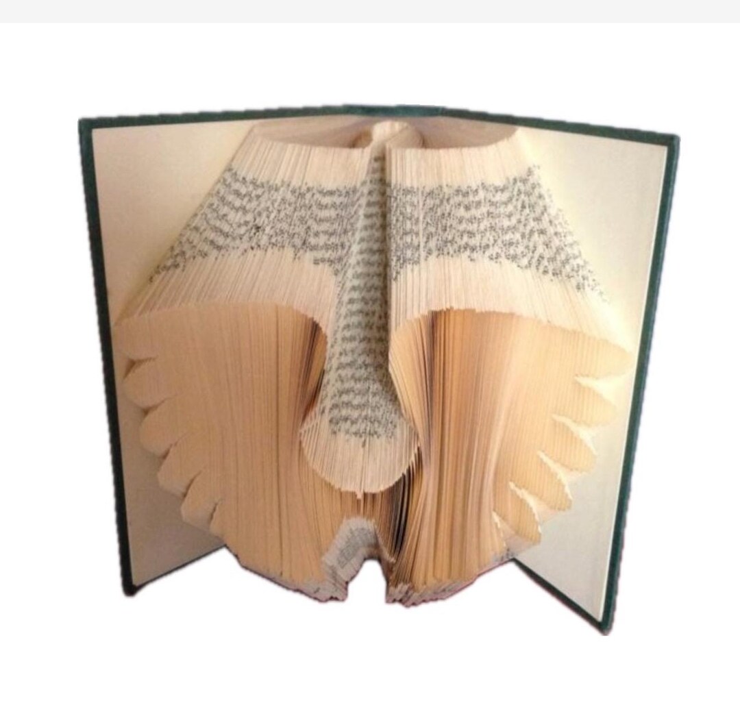 Angel Wings (MMF) Book Folding Pattern (198 Folds per Wing - 396 Pages ...
