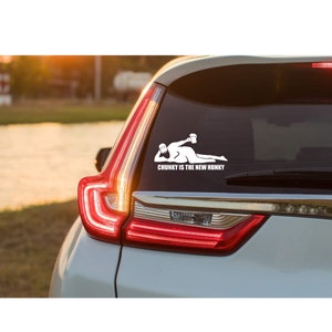 Chunky is the New Hunky Vinyl Car Window, Bodywork, Bumper Sticker ...