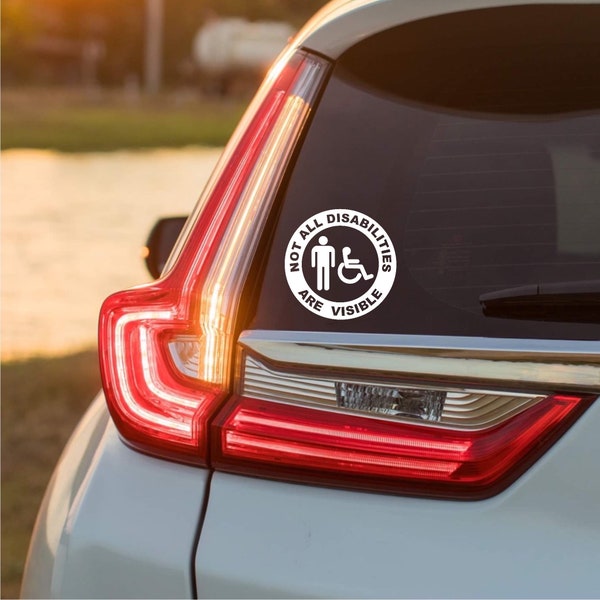 Disabled Car Stickers - Etsy