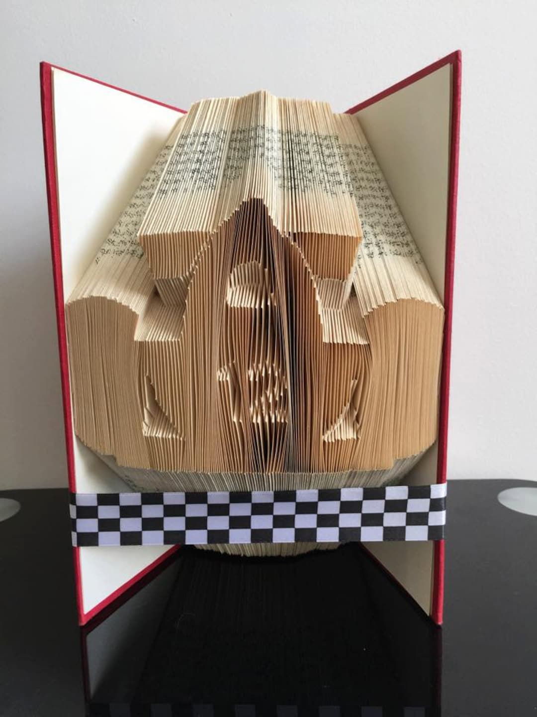 Race Car - F1 Car - Formula 1 - Book Folding Pattern (326 Folds - 652 ...