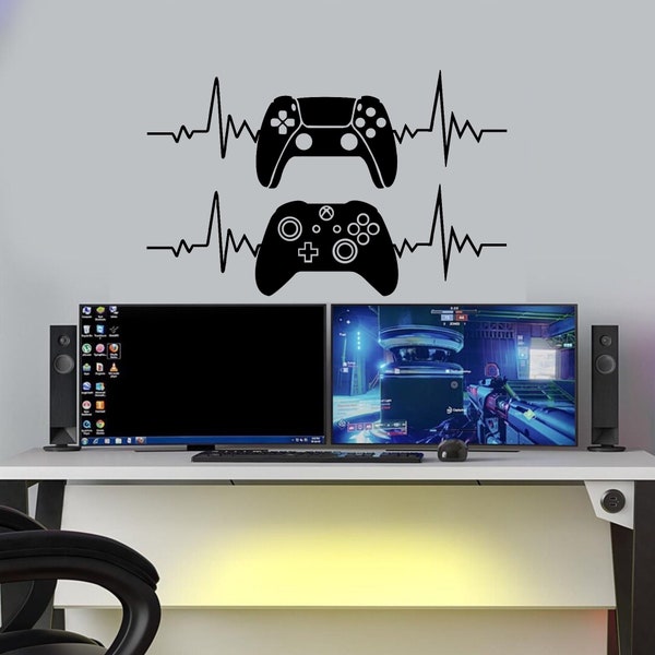 Gaming Wall Stickers - Etsy