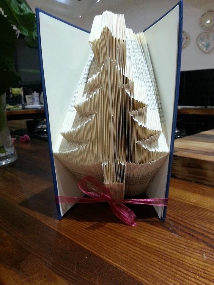 Bookfold Christmas Tree - Etsy