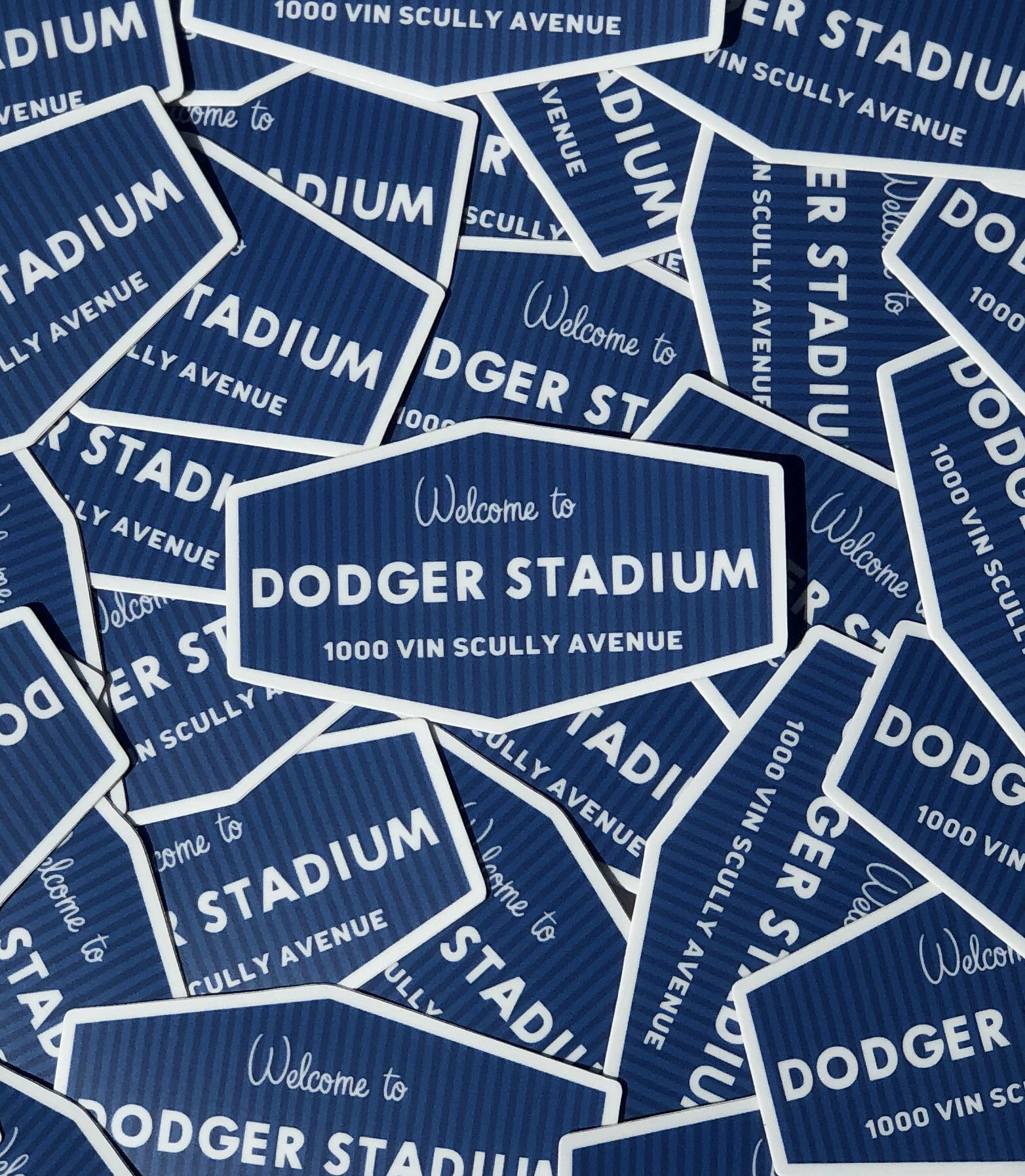 Dodger Stadium Welcome Sign Sticker Dodgers Gift Dodgers | Etsy