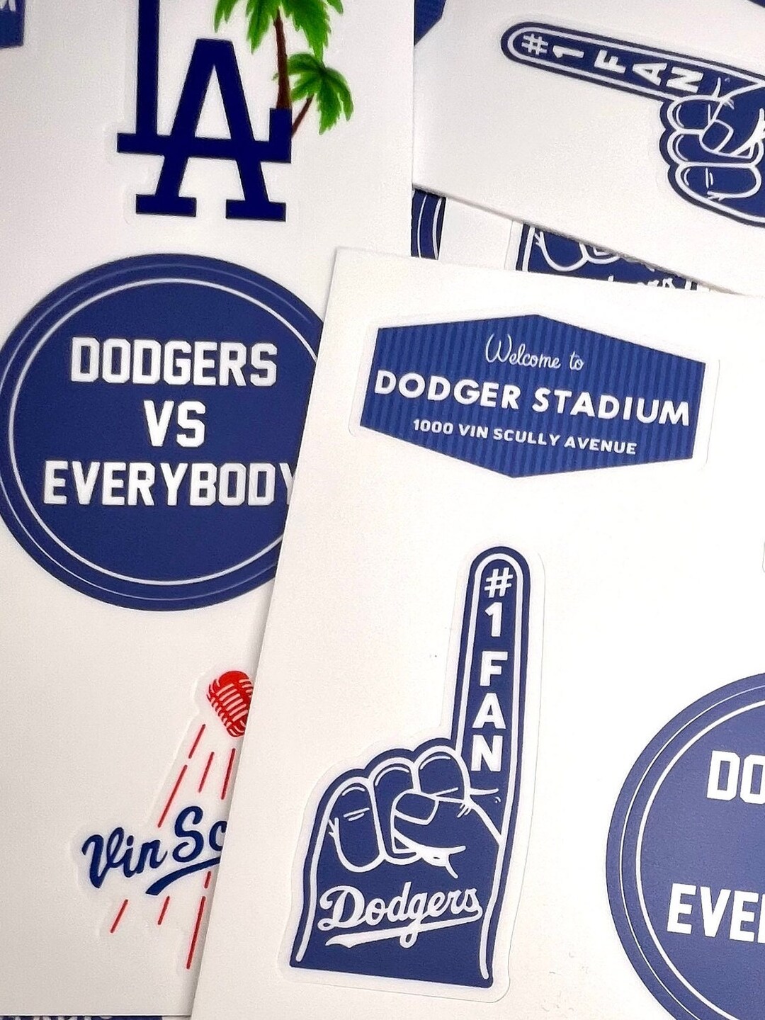 Dodgers Sticker Sheet|| Dodgers Gift || Dodgers Sticker || Baseball ...