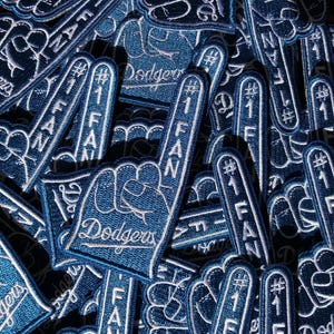 Dodger Stadium Patch - Sew On/iron On - Etsy