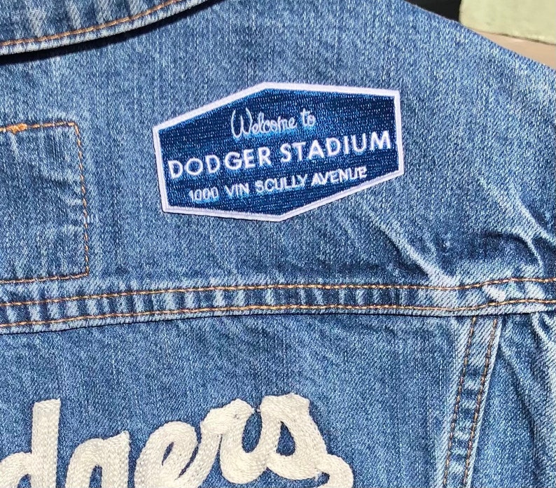 Dodger Stadium Patch - Sew On/iron On - Etsy