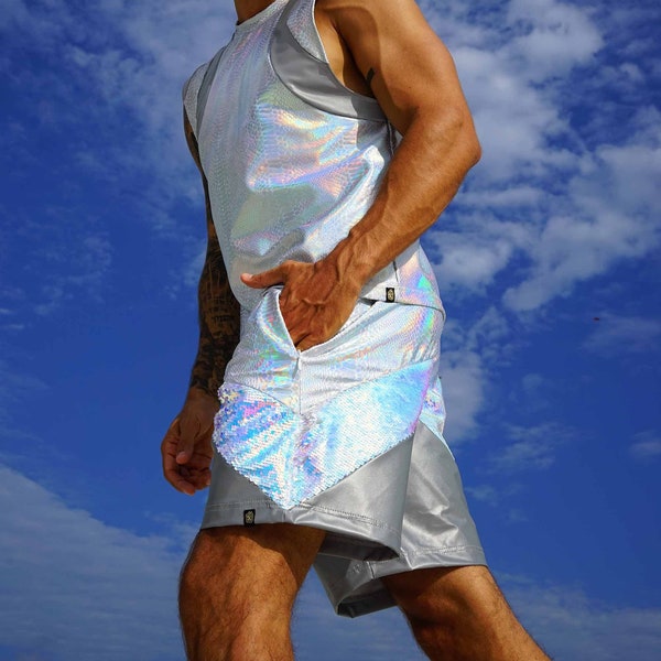 Mens Rave Shorts - Etsy