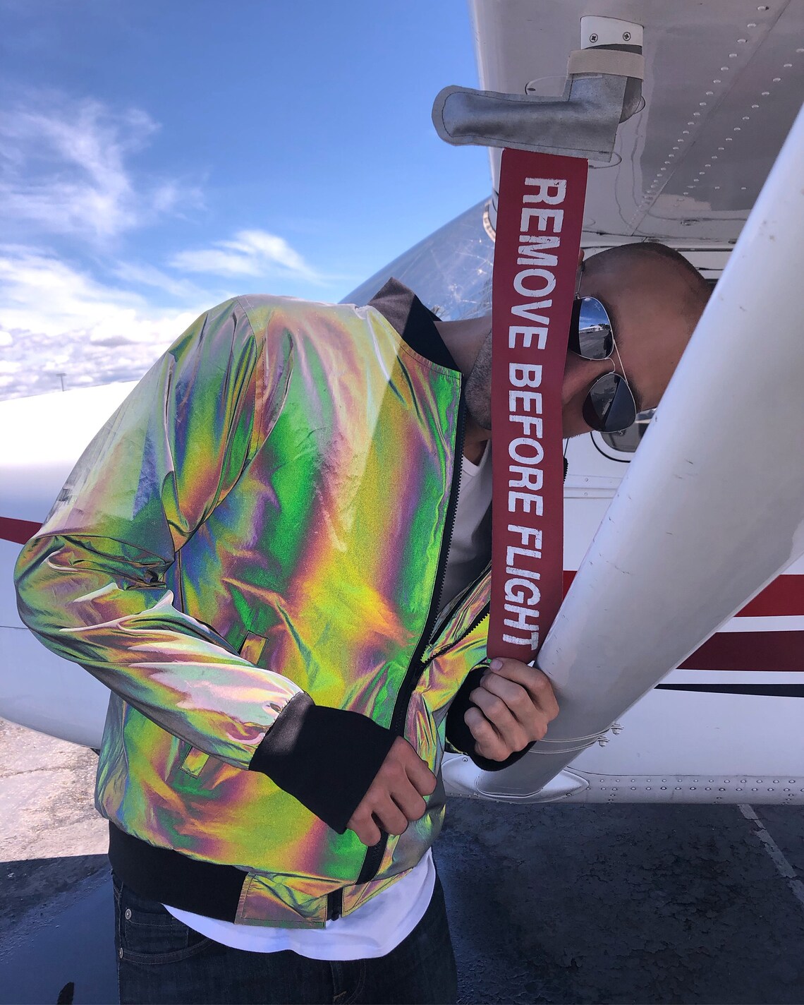 Cyberpunk Jacket Reflective Jacket Holographic Jacket - Etsy