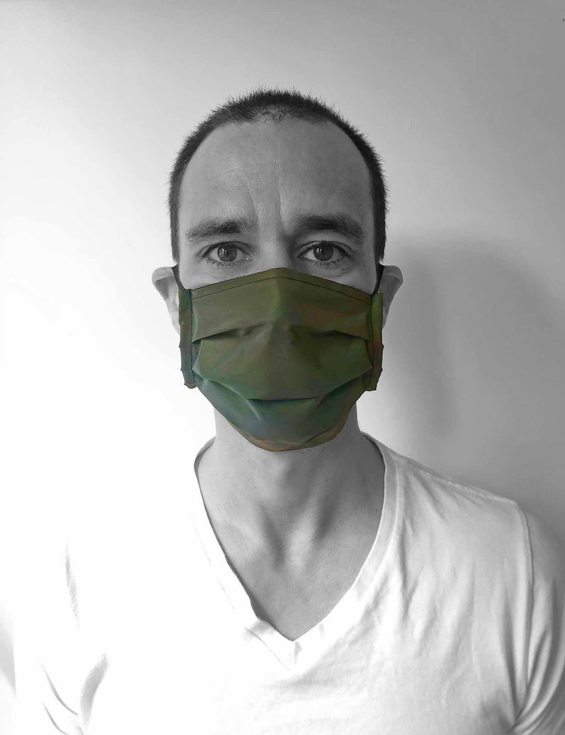 Reflective Face Mask, Cybergoth Mask, Rave Mask, Rainbow Mask, Water ...