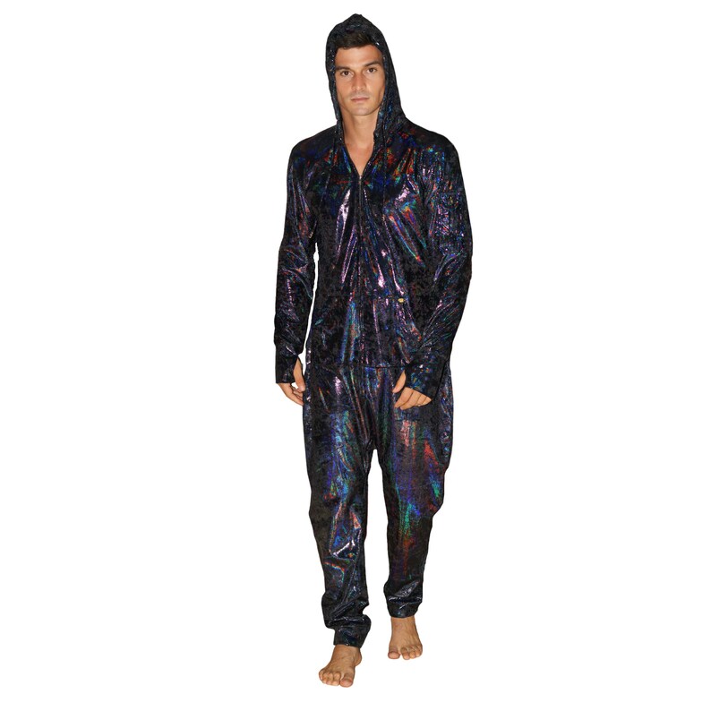 Mens Onesie Pajamas Union Suit Kigurumi Rave Onesie - Etsy