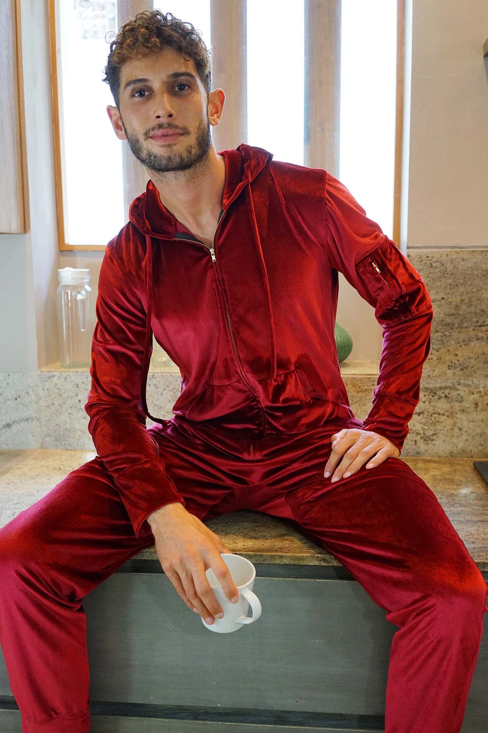 Red Velvet Jumpsuit Onesie Adult Kigurumi Party Jumpsuit Rave Outfit ...