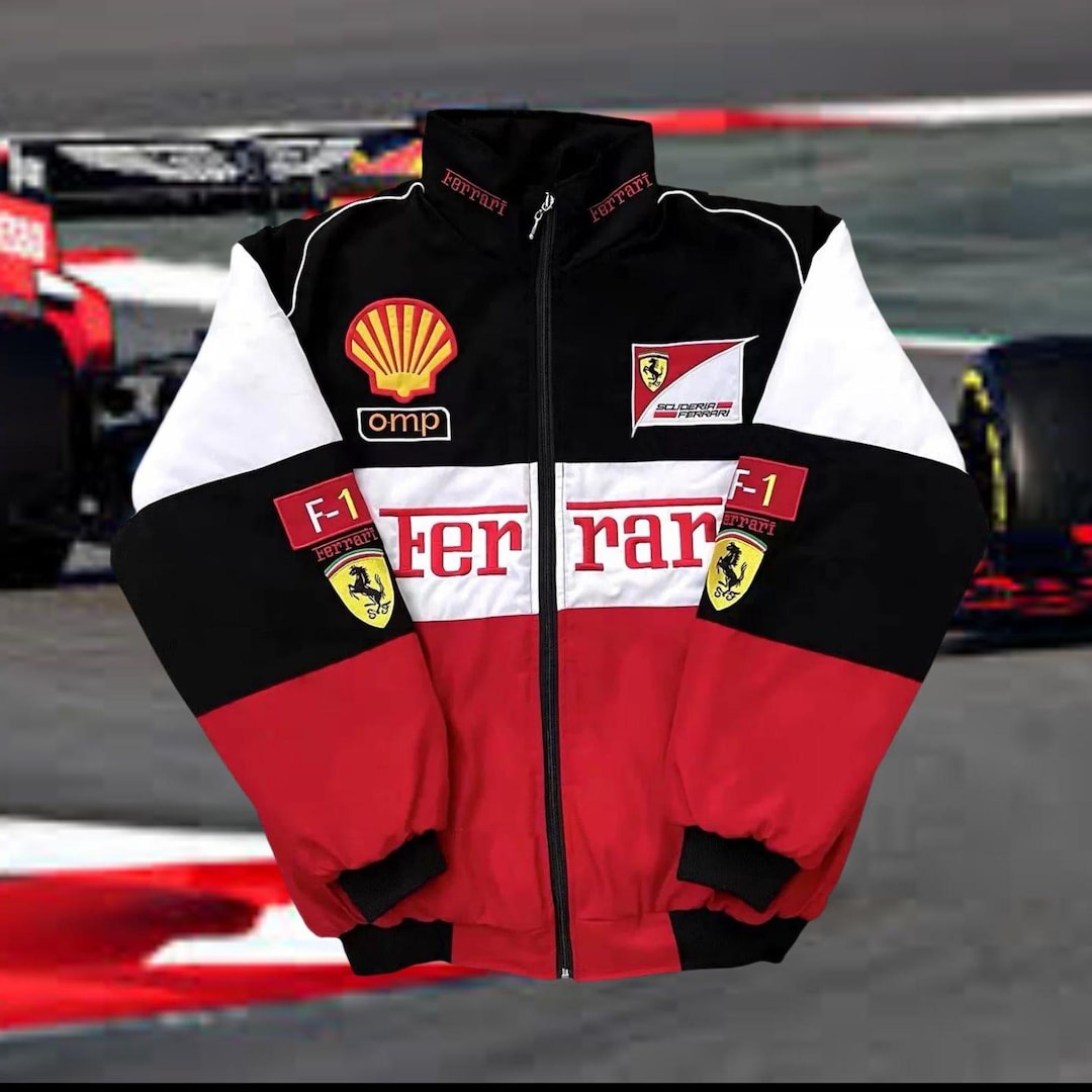 Vintage Y2K Motorsport F1 Bomber Jacket Unisex Y2K Style Racing Jacket ...