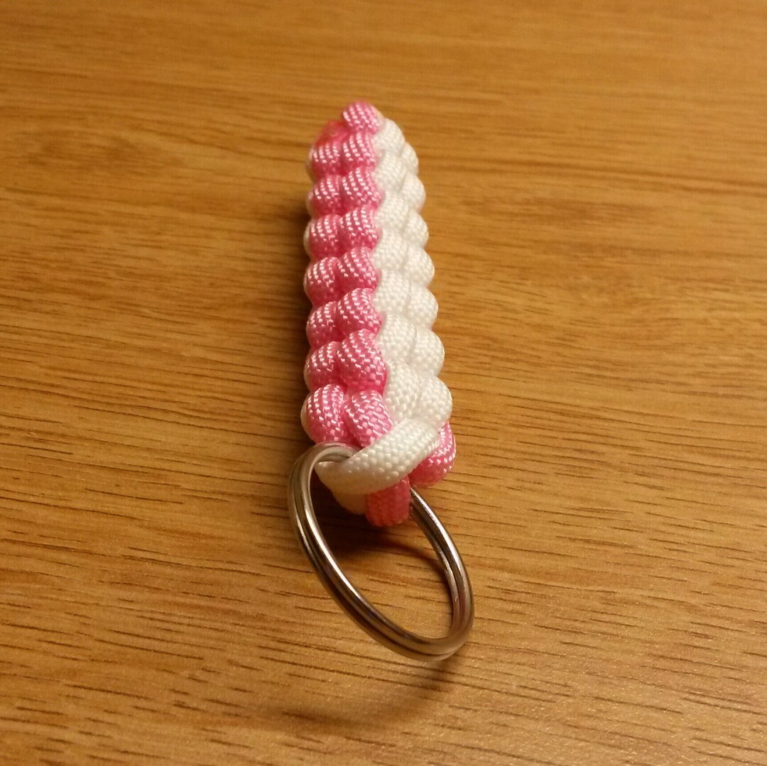 550 Paracord Square Braid Key Fob - Etsy
