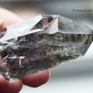 RARE Quality Stunning Lodolite Quartz Rainbows Devic Temple Home to ...