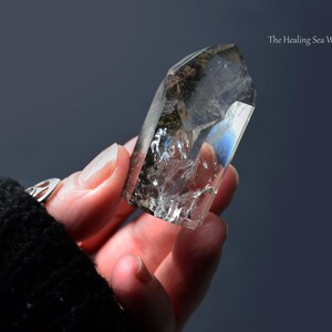 RARE Quality Stunning Lodolite Quartz Rainbows Devic Temple Home to ...