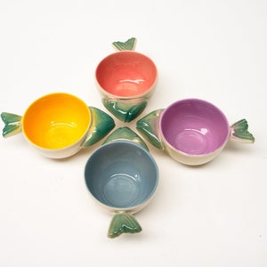 4 Fish Shaped Ramekins Mid Century Pottery Seaton Grant Pottery ...
