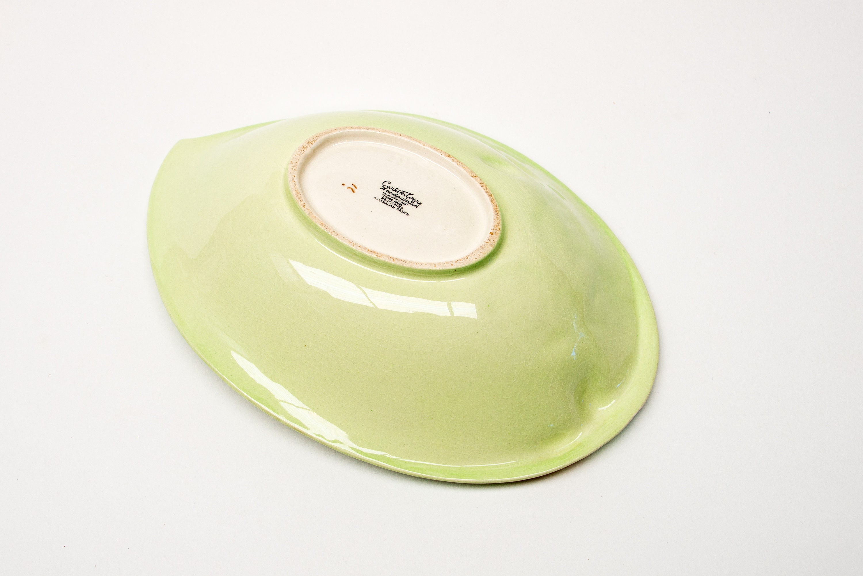 Carlton Ware Hazelnut Green Bowl - Etsy Australia