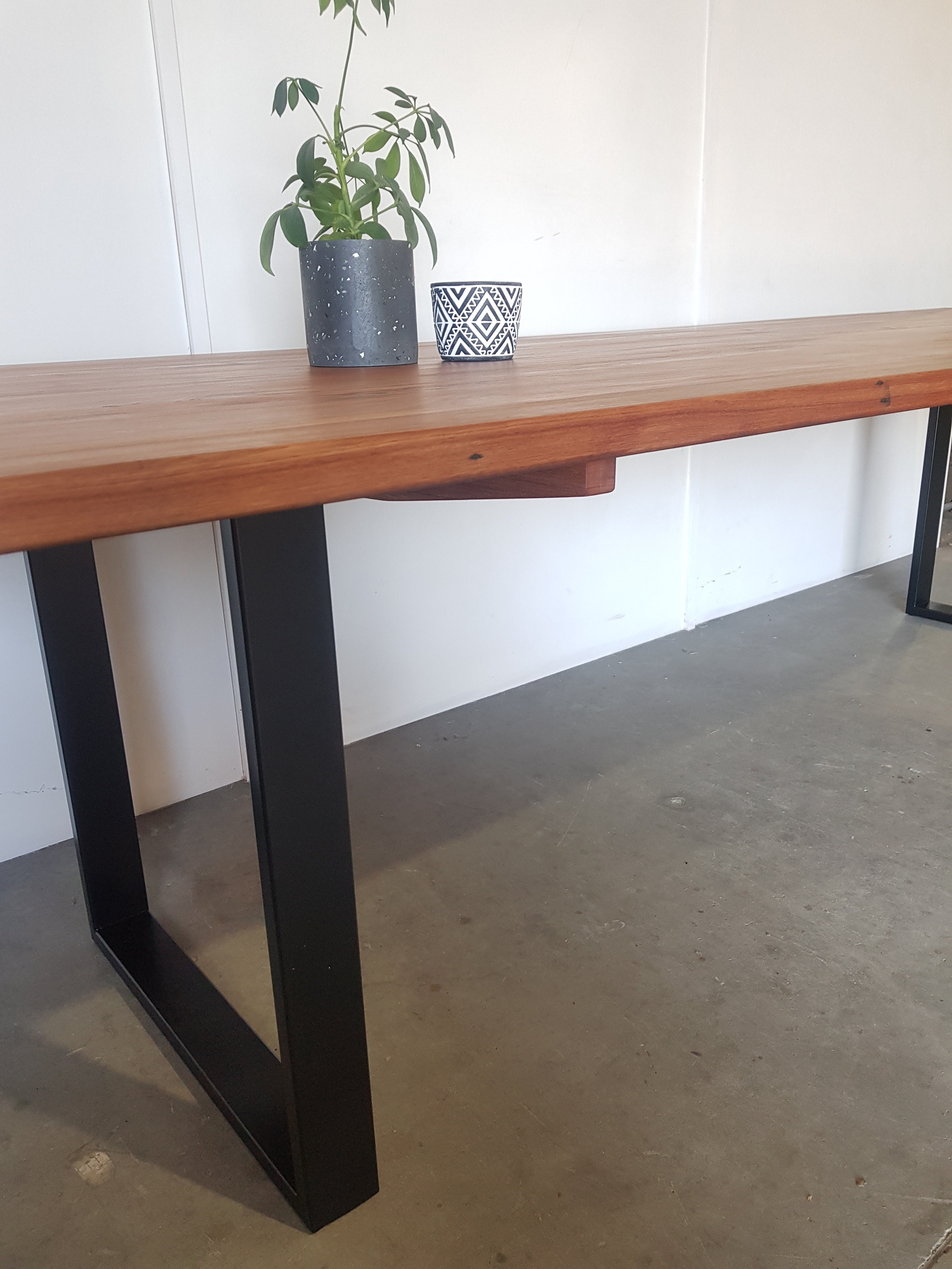 3 Metre Recycled Timber Dining Table | Reclaimed Timber | Australian ...