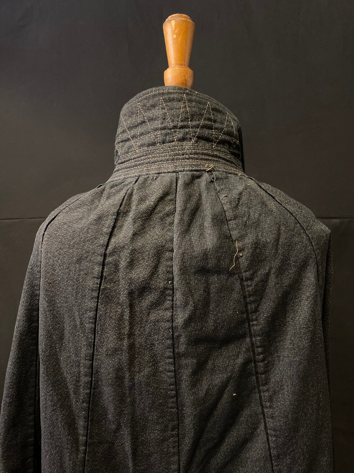 1890's Japanese Indigo Dyed Cape - Etsy