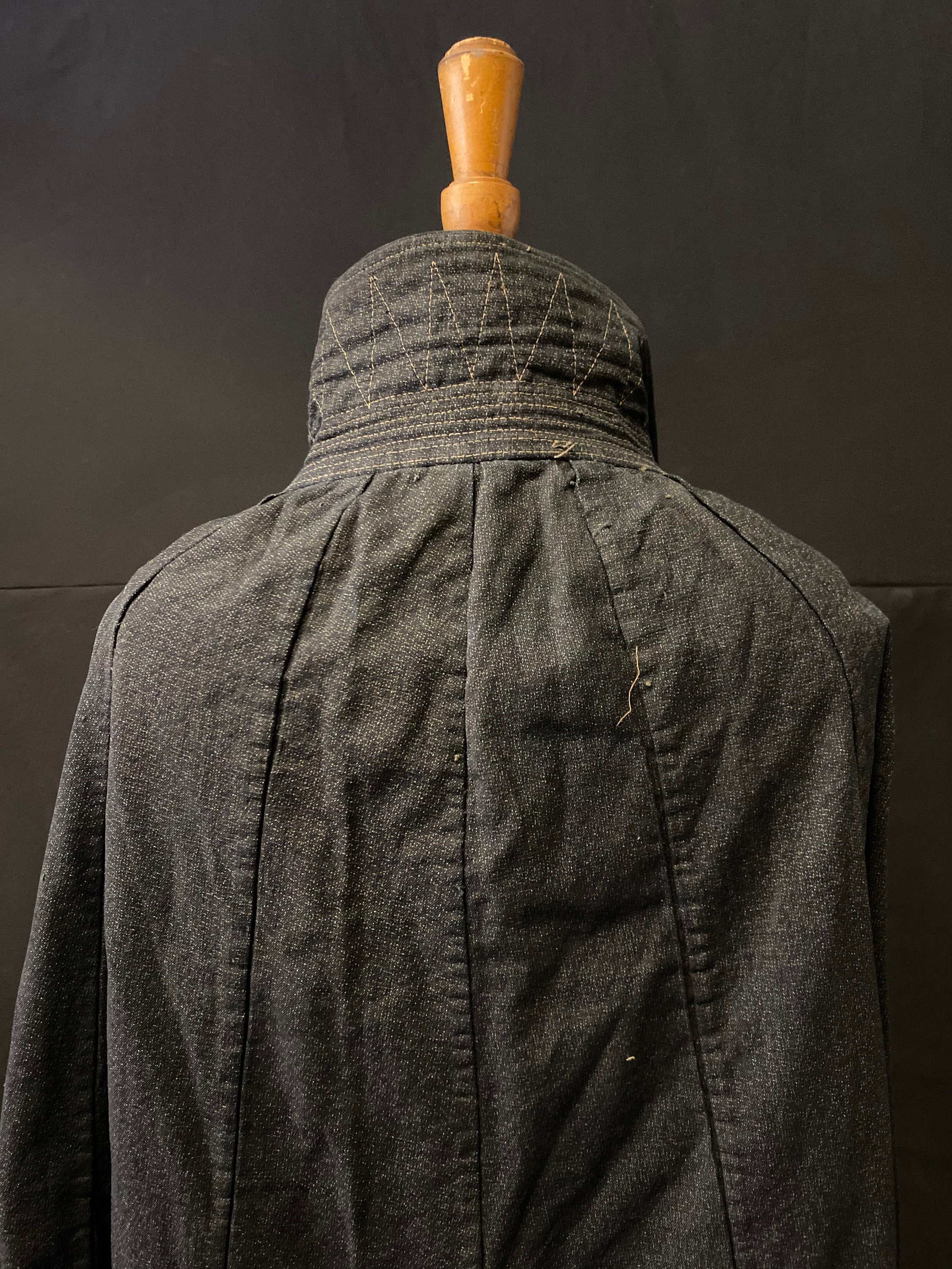 1890's Japanese Indigo Dyed Cape - Etsy