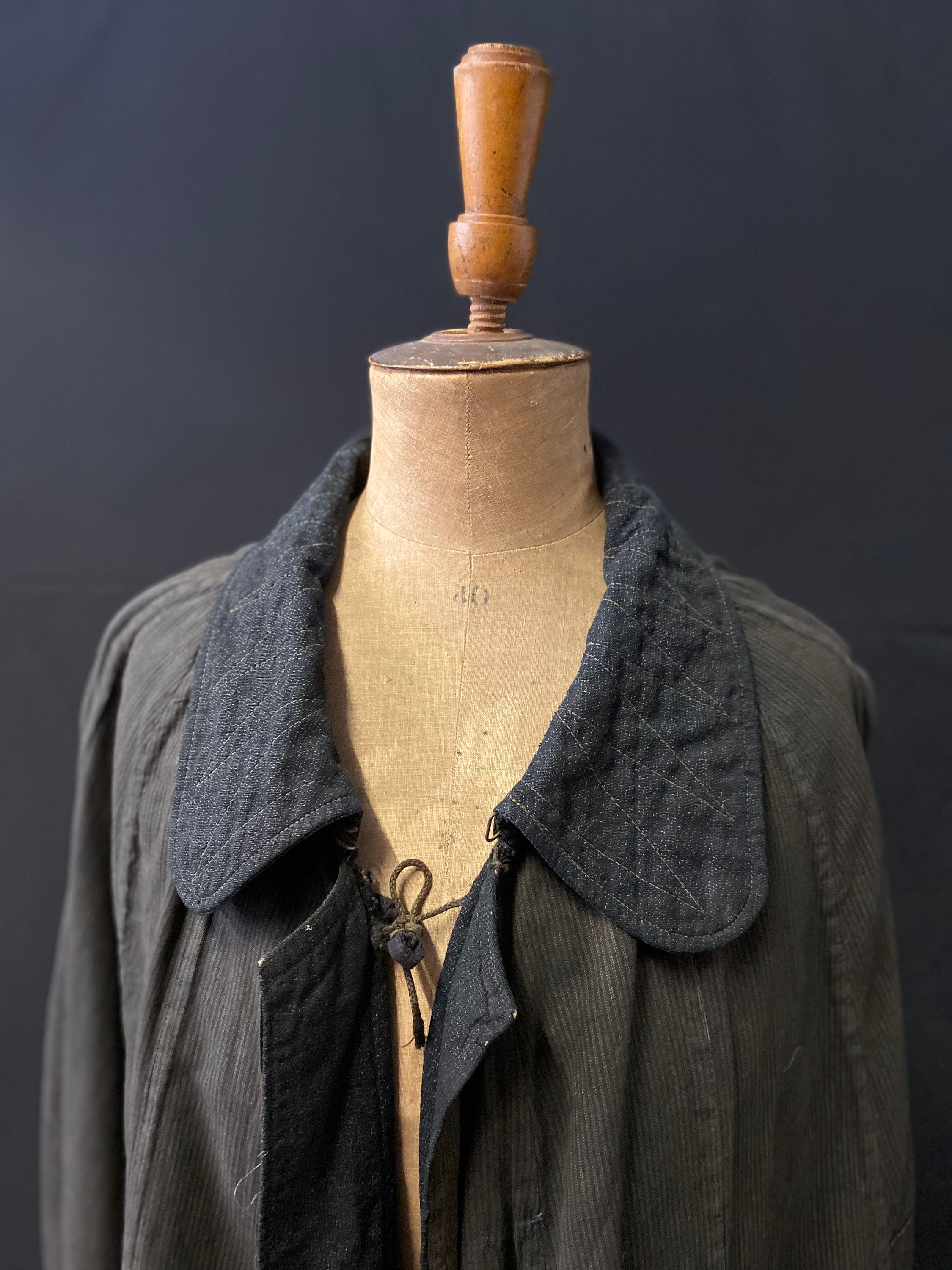 1890's Japanese Indigo Dyed Cape - Etsy