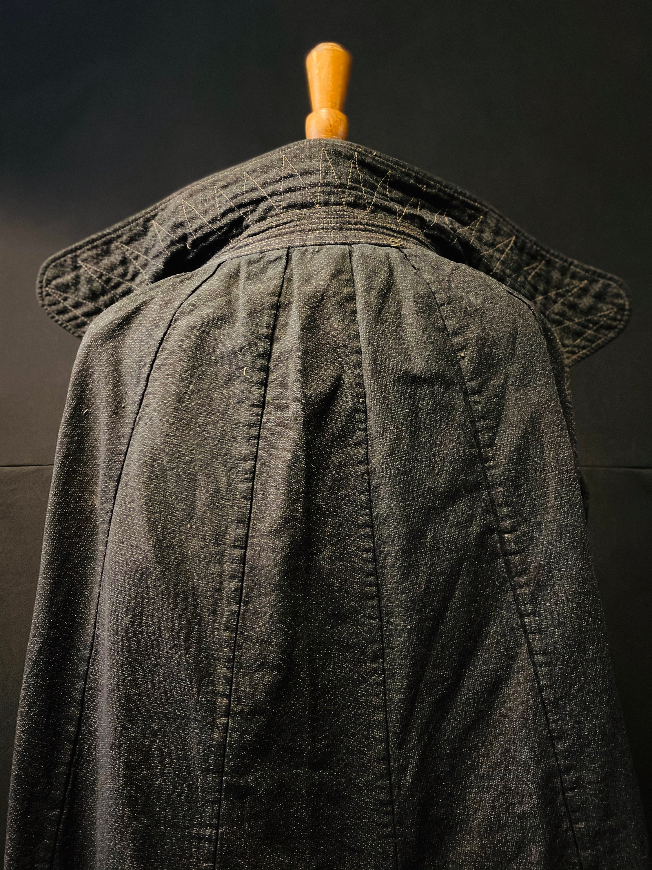 1890's Japanese Indigo Dyed Cape - Etsy