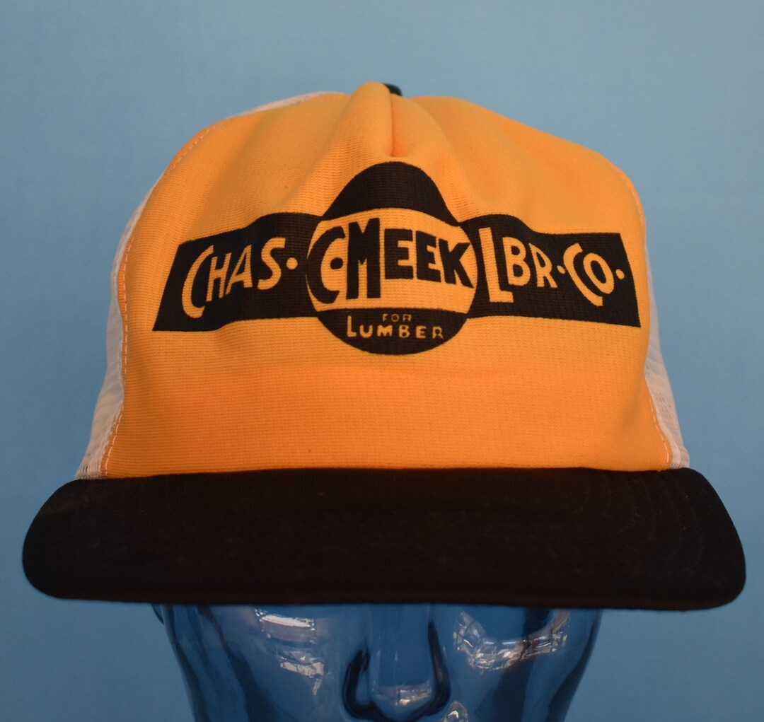 80er Jahre Meek Lumber Co. Trucker Cap Chas Lbr Co Snapback - Etsy.de