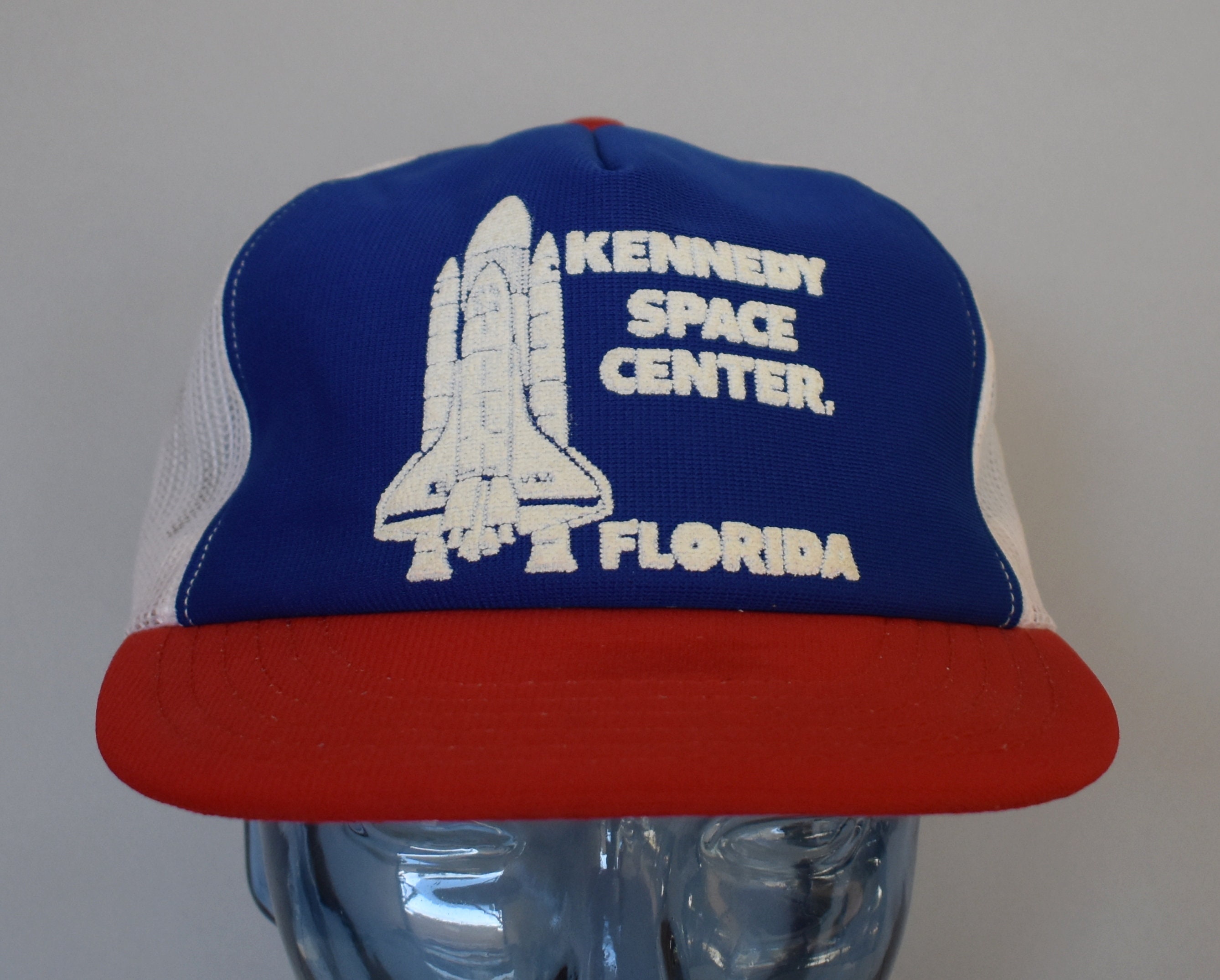80s Kennedy Space Center Snapback Cap, Florida Souvenir Hat, Vintage ...
