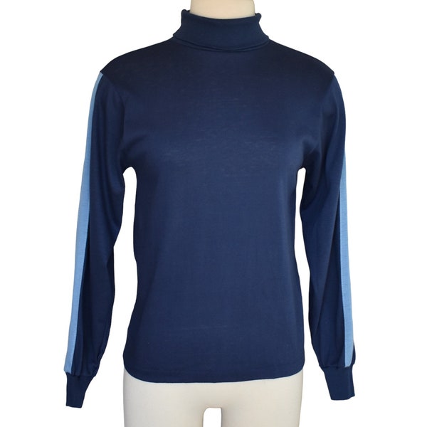 Blue Turtleneck - Etsy