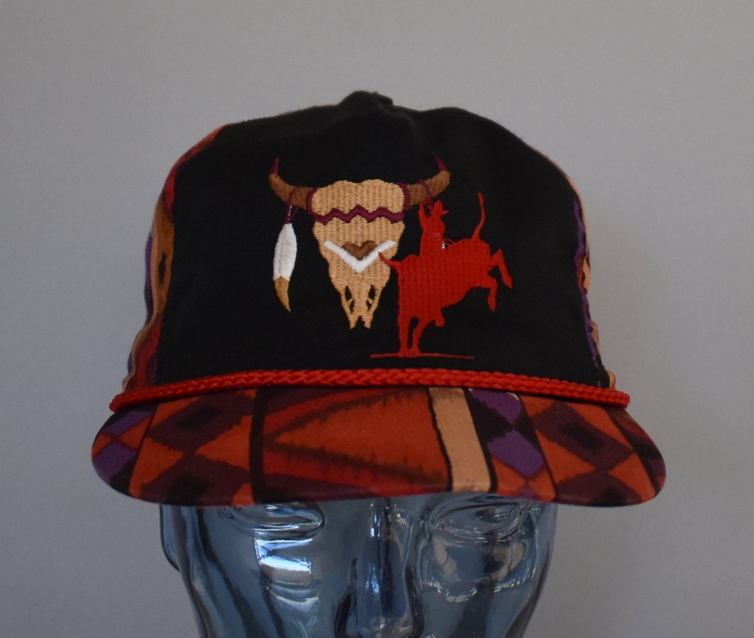 Vintage 80s Bob Massey South Dakota Snapback, 1980s Native American ...
