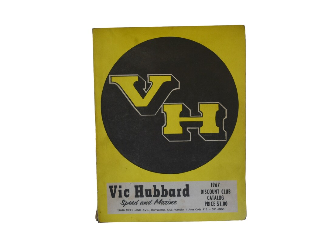 1967 Vic Hubbard Speed and Marine Mail Order Catalog - Etsy