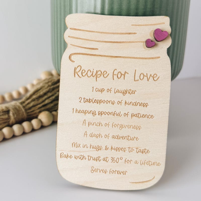 Fridge Magnet Recipe Card - Etsy