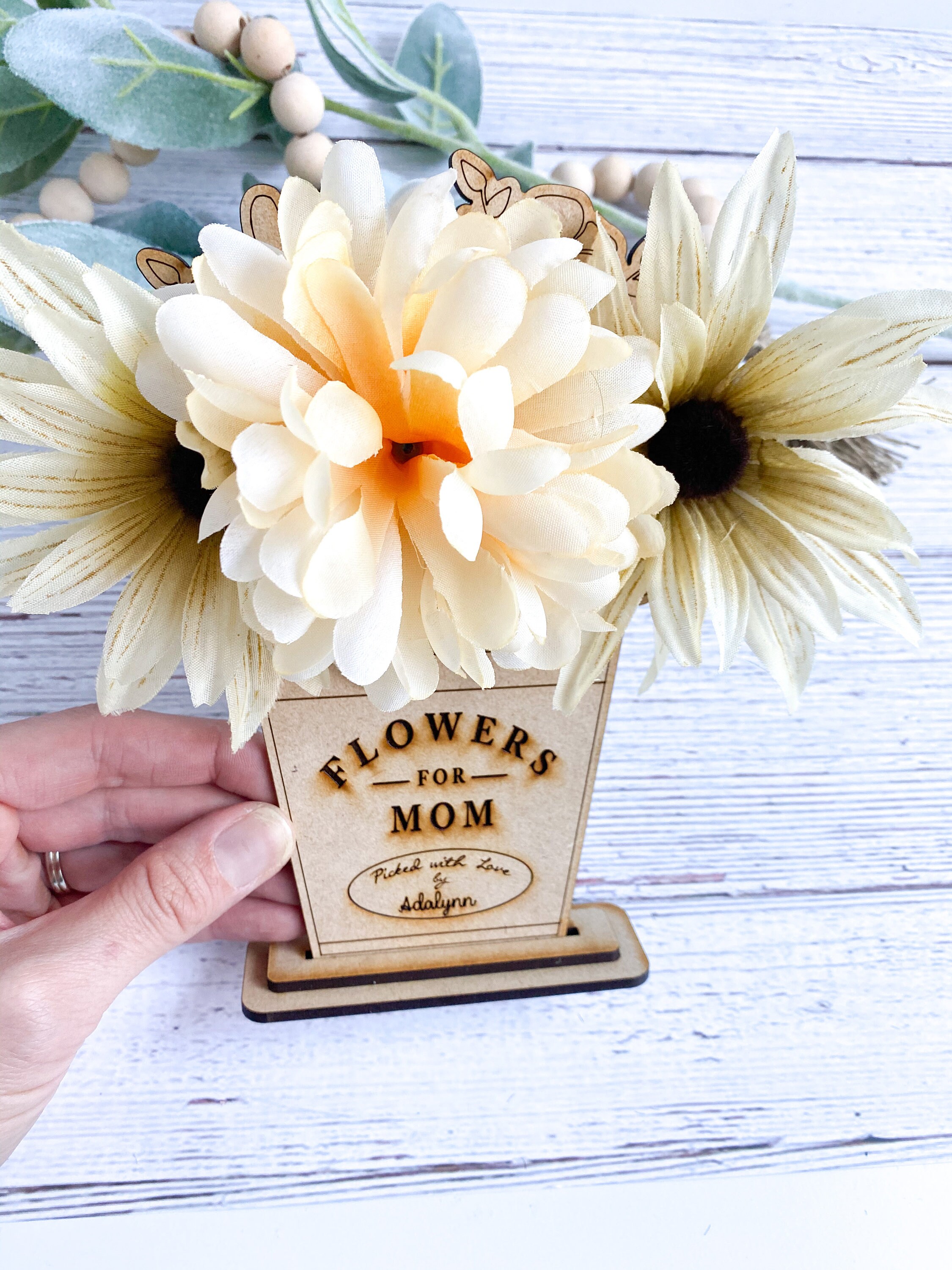 Mothers Day Hand Picked Flowers Mothers Day Gift Flowers | Etsy