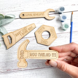 Tools DIY Magnet Set, Fathers Day Tools, Fathers Day DIY Kit, Gift for ...