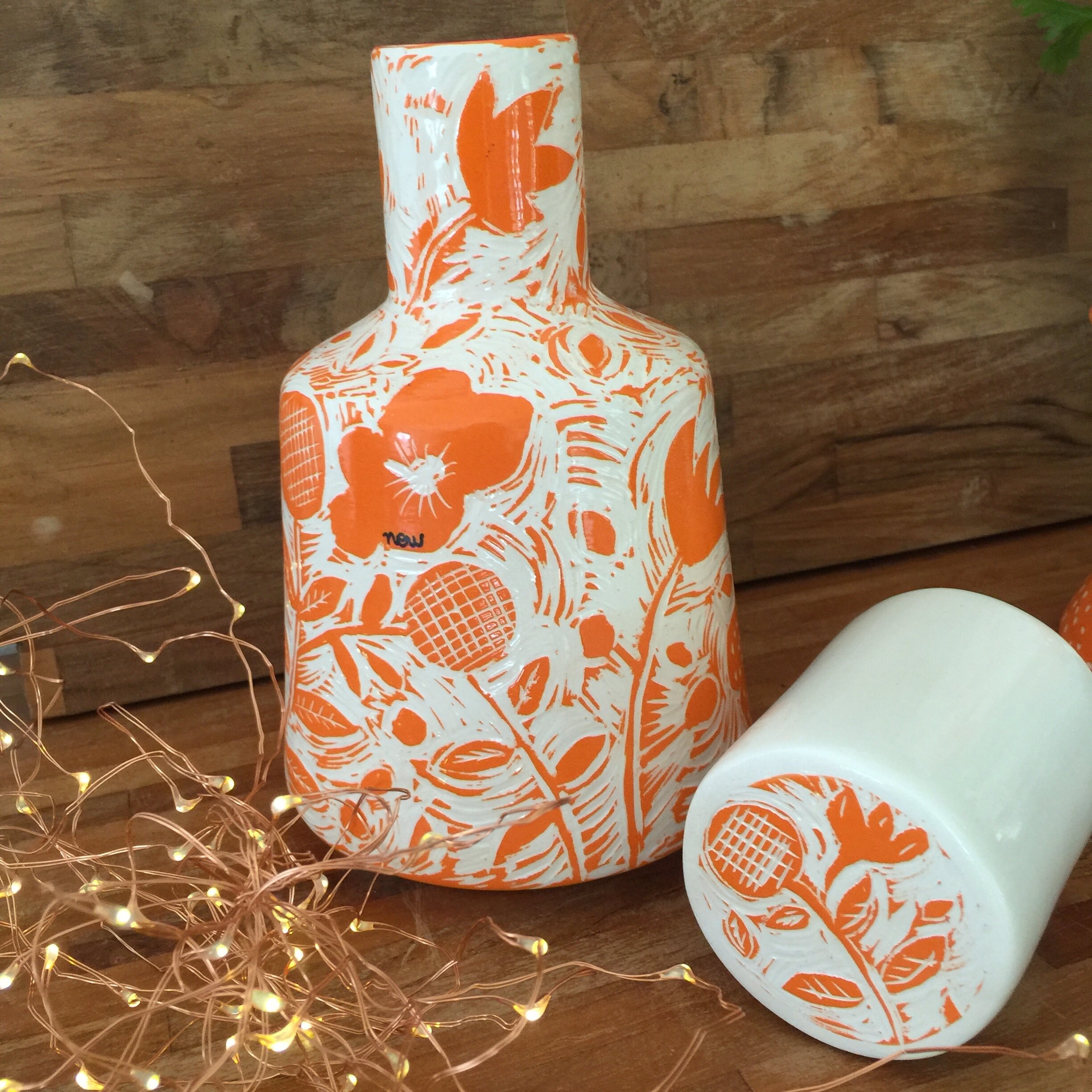 Ceramic Water Jug - Personalised Water Bottle - Water Pitcher ...