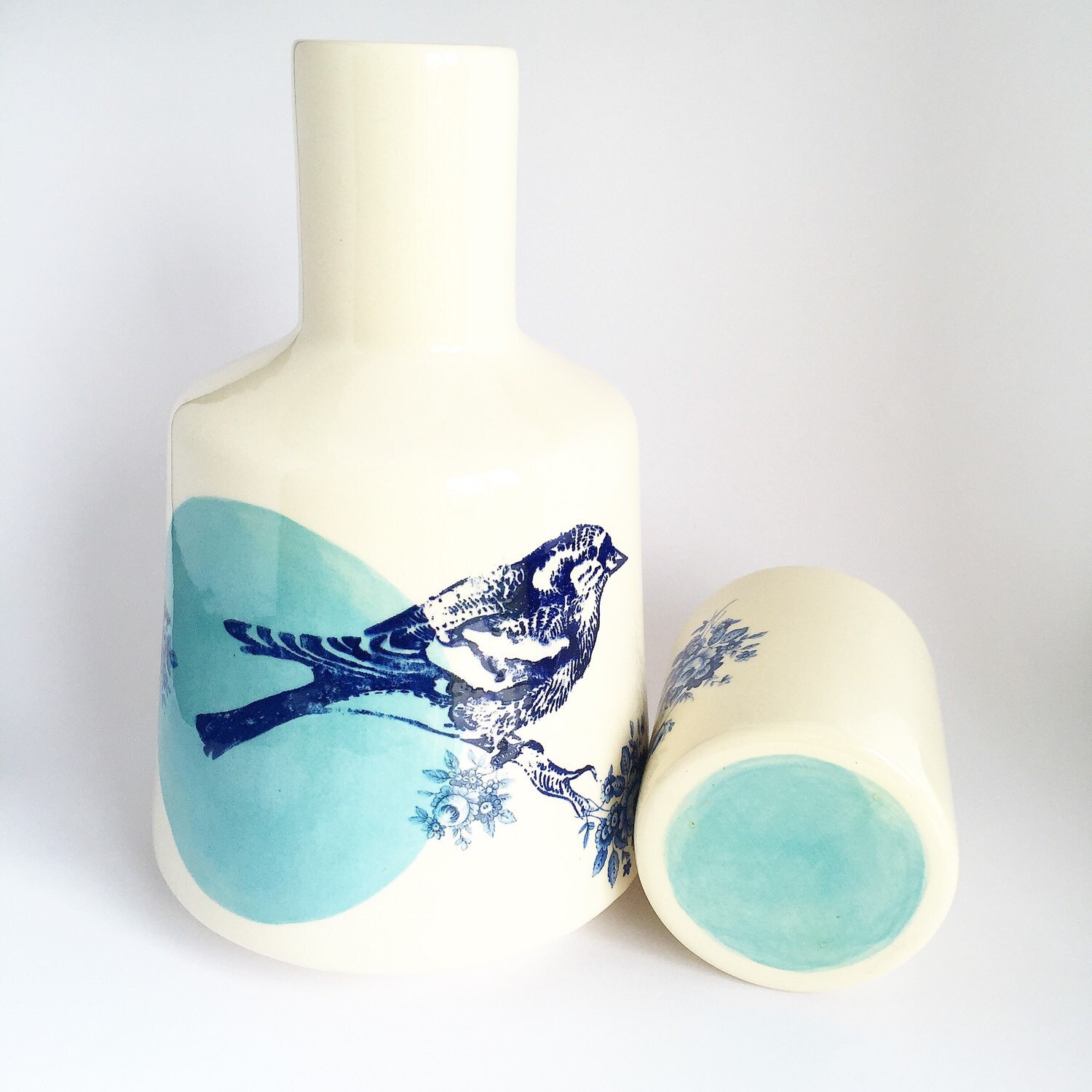 Ceramic Water Jug Personalised Water Bottle Water Pitcher - Etsy