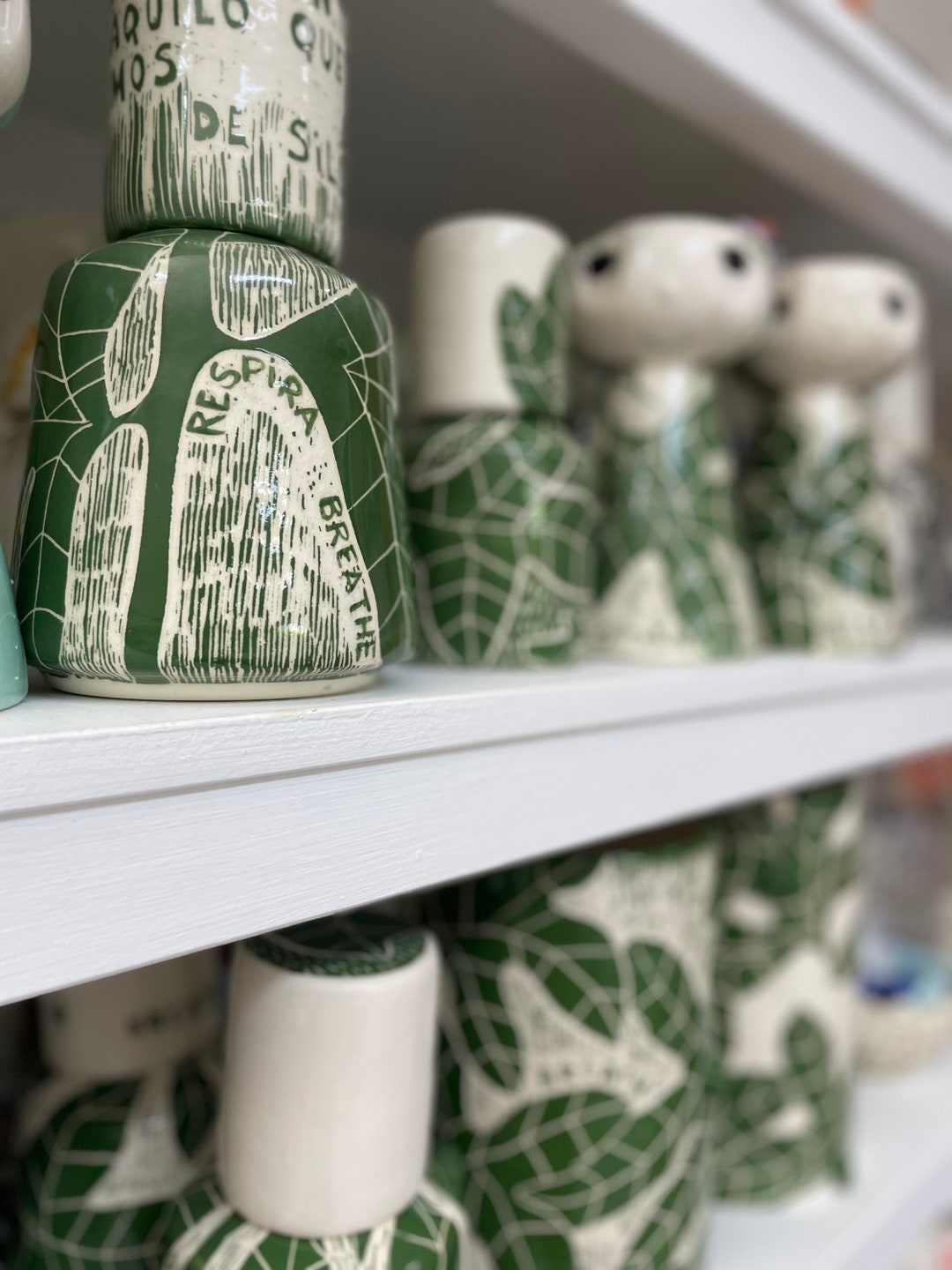 Ceramic Water Jug - Ceramic Water Vessel - Personalised Water Bottle ...