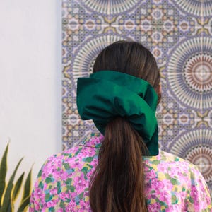 Giant Square Pink Scrunchies Oversized Hair Bun Holder Massive Women ...