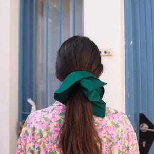 Giant Square Pink Scrunchies Oversized Hair Bun Holder Massive Women ...