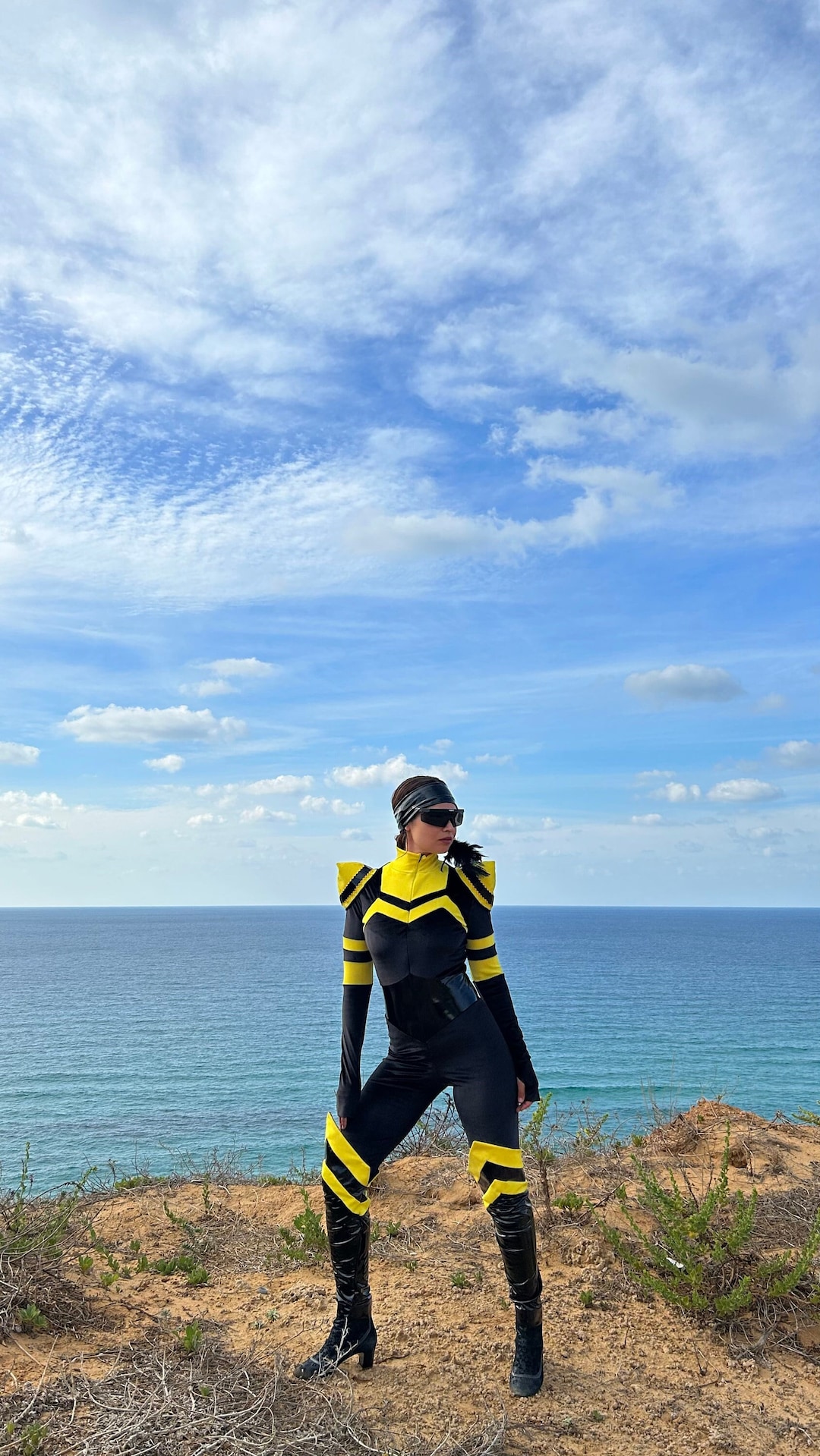 Designer Bee Costume Women Bumble Bee Catsuit Festival Women Costume ...