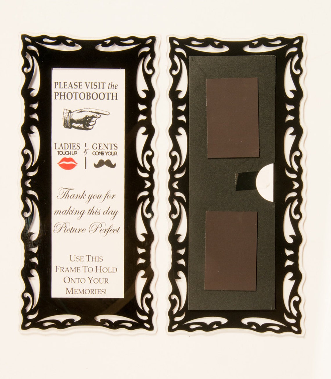 Photo Booth Frame, 2x6, Magnetic Photo Booth Frame With Photo Booth ...