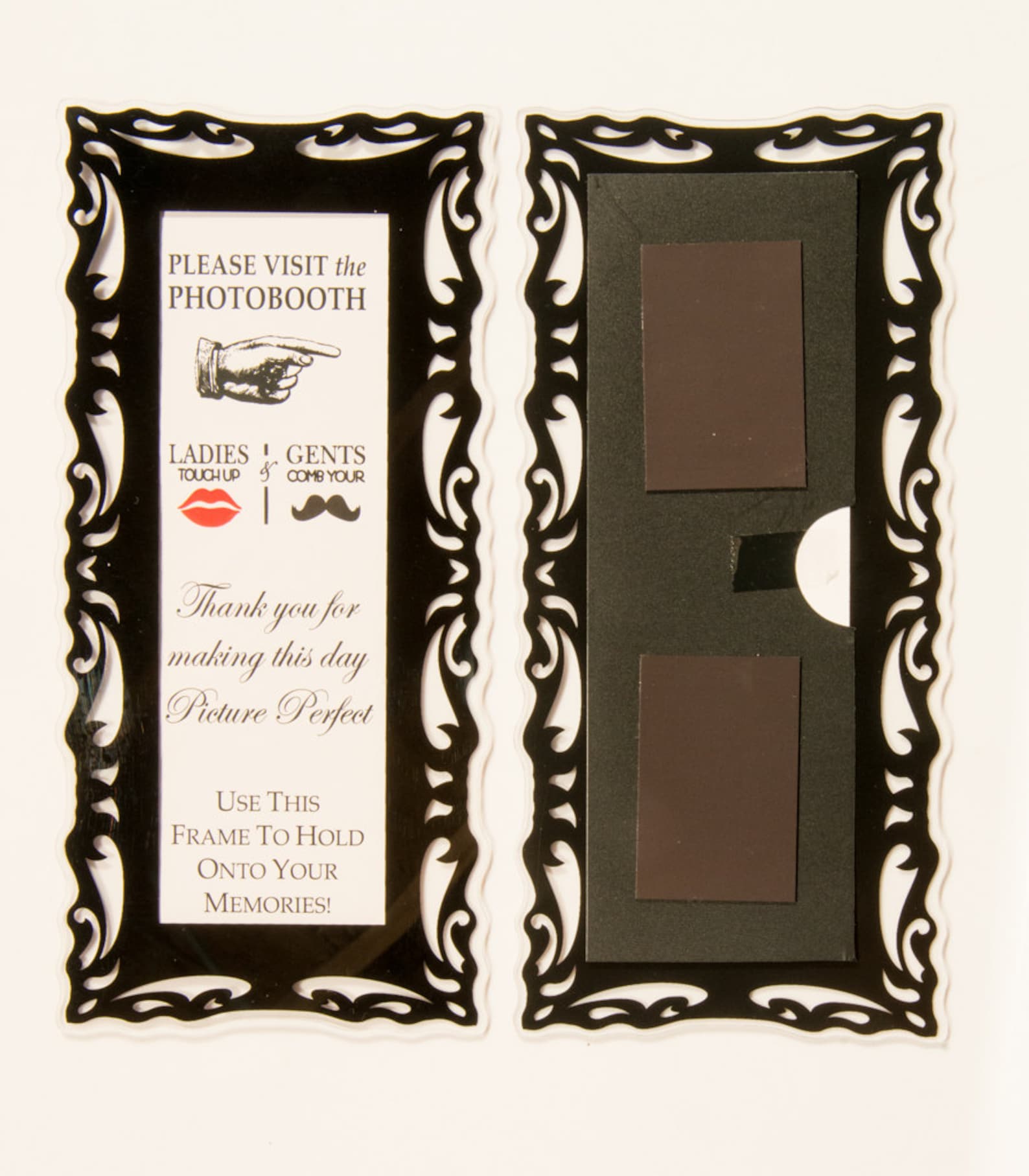 Photo Booth Frame, 2x6, Magnetic Photo Booth Frame With Photo Booth ...