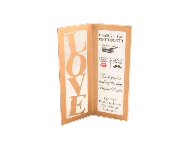 Photo Booth Frame, 2x6, Magnetic Photo Booth Frame With Photo Booth ...