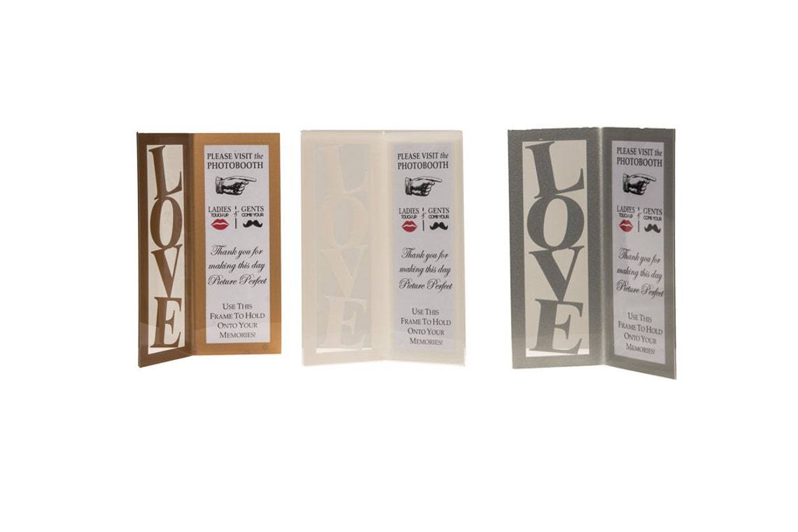 Photo Booth Frame 2x6 LOVE Photo Booth Frame With Photo - Etsy
