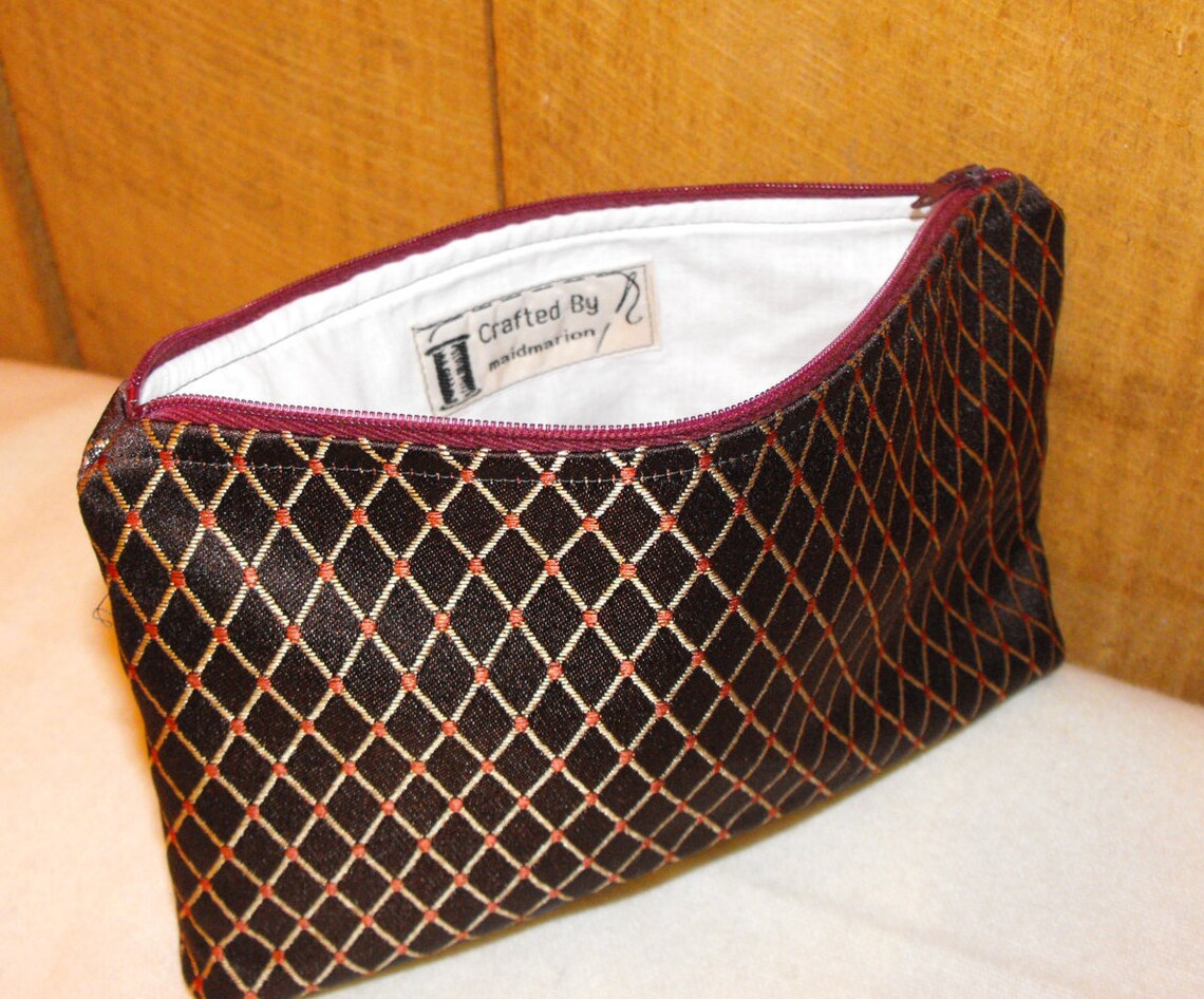 Men's Toiletry Bag Zippered Pouch Gift for Him Gift for Her Unisex Bag ...